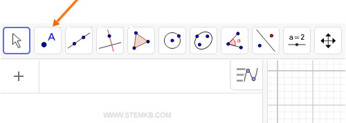 Como determinar o ponto médio no GeoGebra | pt.stemkb.com